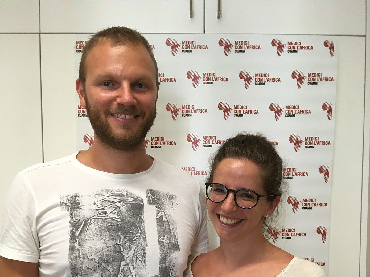 Alessandra Gosetto e Matteo Arata coppia di futuri ginecologi in Sierra ...